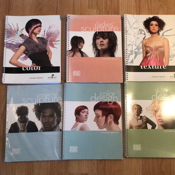 Pivot Point | Office | Cosmetology Rare Bundle Of 6 Books Pivot Point ...